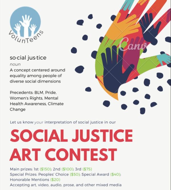 Social Justice Art Contest - VolunTeens